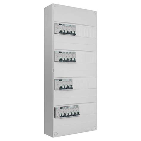 Tableau électrique SIEMENS 4 rangées pré équipé 4 inter diff 16