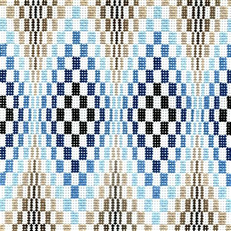 6231 Optical Geometric Needlepoint Canvas Hand Painted 7 Etsy