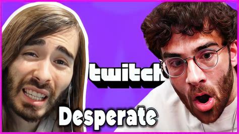 Twitch Is Desperate HasanAbi Reacts To Moistcritikal Penguinz0