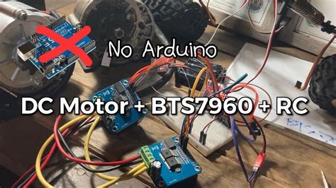Bts Ibt Esc Rc Without Arduino