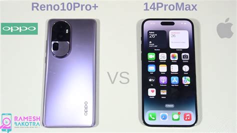 Oppo Reno 10 Pro Plus Vs Apple IPhone 14 Pro Max SpeedTest And Camera