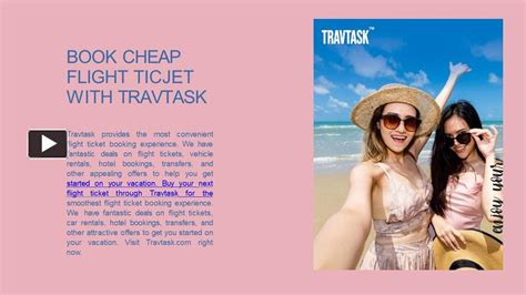 PPT How To Book Cheap Flights Ticket With Travtask PowerPoint