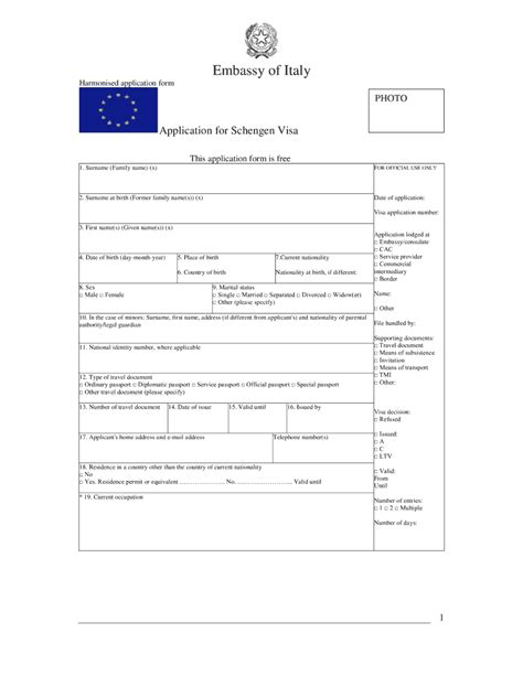 Schengen Visas For Travel To Europe