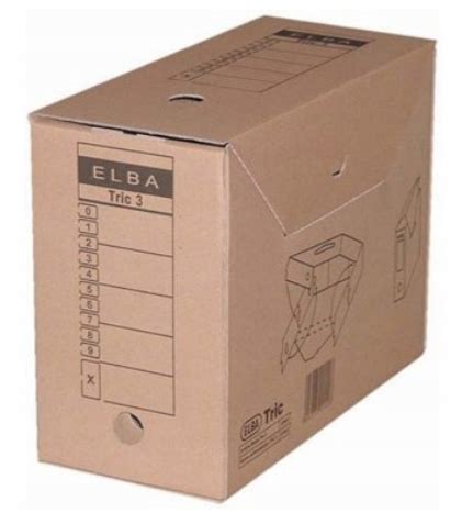 Pudło karton archiwizacyjny Elba Tric 3 A4 15 5cm 100552624 Cena