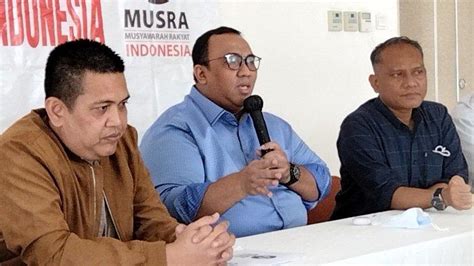 Panitia Musyawarah Rakyat Kehadiran Relawan Pendukung Jokowi Hanya 30