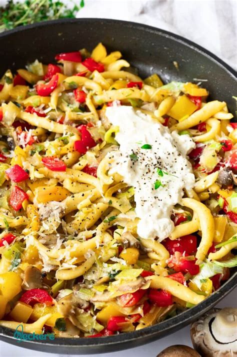 Schupfnudeln mit Hähnchen einfaches Rezept Leckere Ideen