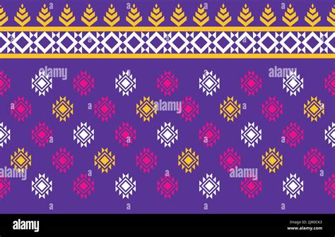 Geometric Ethnic Oriental Seamless Pattern Traditional Graphic Design