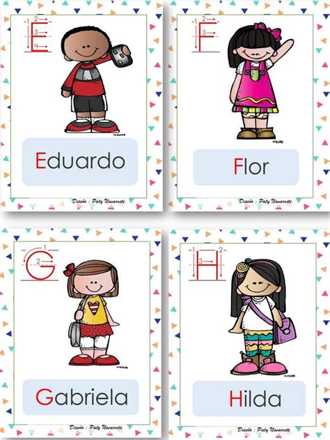 Loter A Para Trabajar Los Nombres Propios Orientacion Andujar