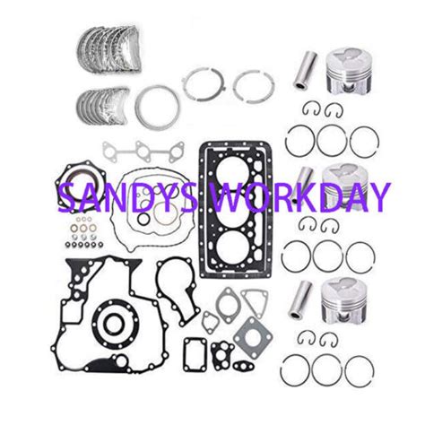 Tna Overhaul Rebuild Kit Fits Yanmar Engine Oversize Re