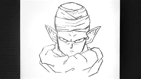 How To Draw Piccolo Dragon Ball Anime Drawing Tutorial Step By Step
