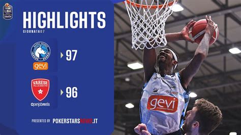 Generazione Vincente Napoli Basket Openjobmetis Varese Serie A