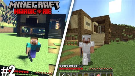 I Made Full Iron Armour In Minecraft Hardcore Survival 2 YouTube