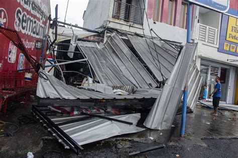 FOTO Puluhan Rumah Di Ciamis Rusak Akibat Angin Puting Beliung