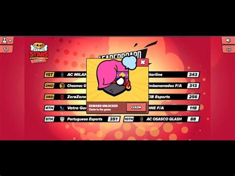 Angry Tara Brawl Stars Championship Pin Gameplay YouTube