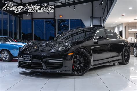 Used 2014 Porsche Panamera Turbo Executive MSRP 173K 22 Forgiato