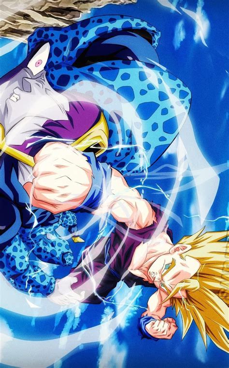 Goku Vs Cell Wallpapers Wallpaper Cave