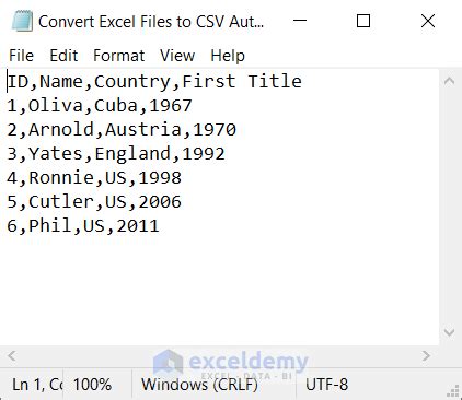 How To Convert Excel Files To Csv Automatically Easy Methods