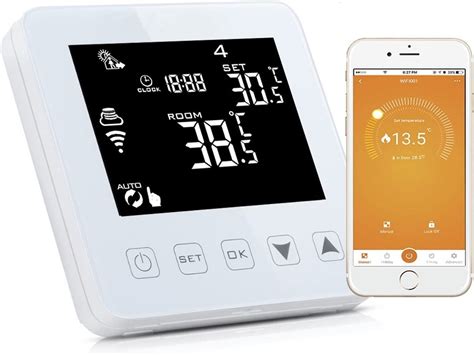 Temperature Monitor Tuya Wifi Smart Thermostat Electric Floor Heating