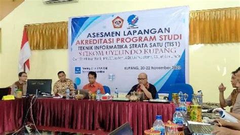 Prodi Teknik Informatika Stikom Uyelindo Kupang Gelar Asesmen Lapangan