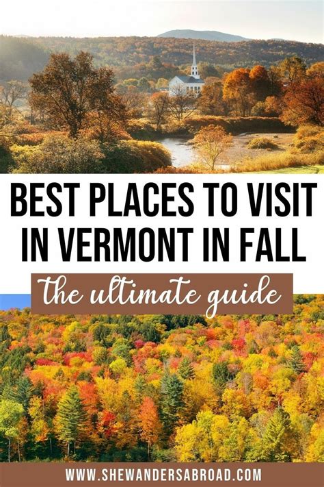 18 Best Places To Visit In Vermont In The Fall In 2024 Vermont Fall