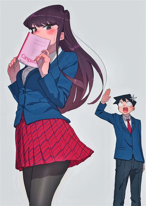 Anime Komi Can T Communicate Komi Shouko Tadano Hitohito Hd