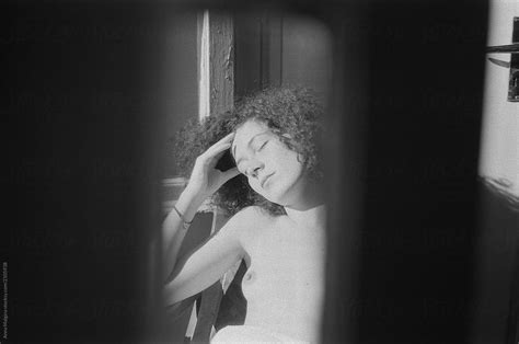 Peeping On A Beautiful Naked Woman By Stocksy Contributor Anna