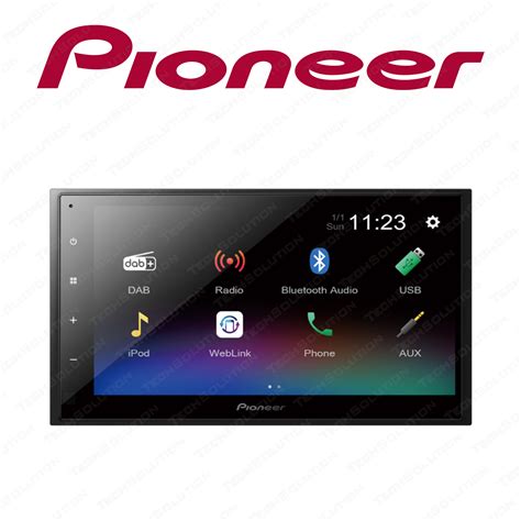 PIONEER DMH A340DAB Autoradio 2DIN Schermo 6 8 BT USB DAB Web Link