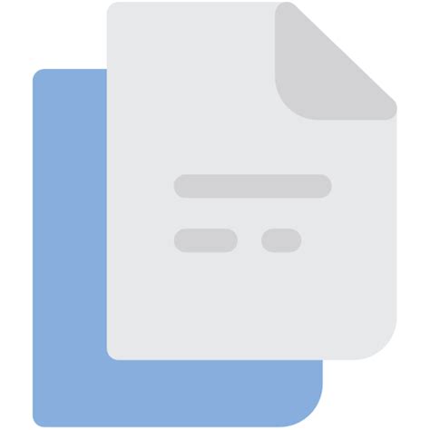 Files Generic Flat Icon