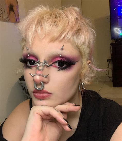 Punk Piercings Face Piercings Eyebrow Piercing Piercings Unique