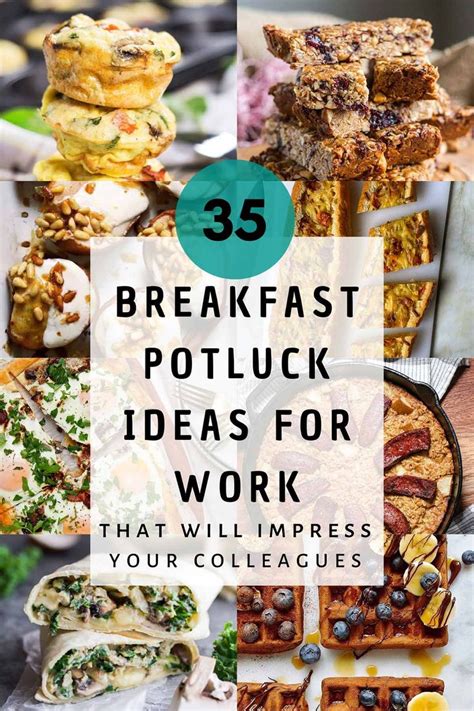Breakfast And Potluck Ideas For Work That Will Improve Your Colleagues