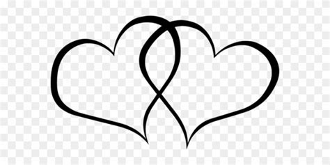 Two Hearts One Love Clipart