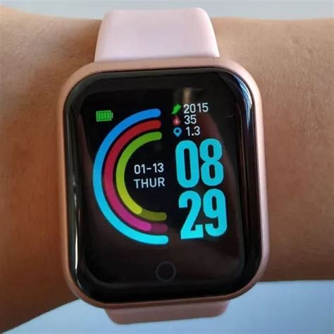 Relógio Smartwatch Inteligente D20 Pro Monitor Saúde Y68 à venda em