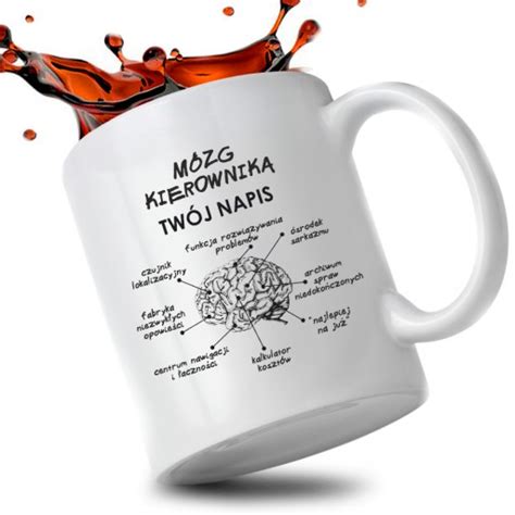 Kubek M Zg Kierownika Mieszny Prezent Awans Dla Szefa Wzd Na Urodziny