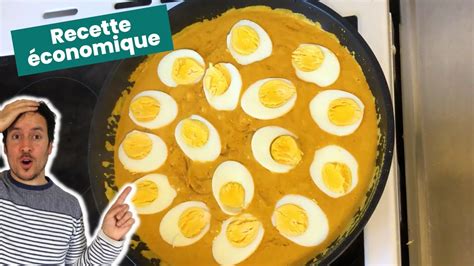Une Recette Conomique Avec Des Ufs Durs Un Plat Original Et Facile