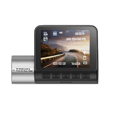 RUMOCOVO Nouvelle caméra de tableau de bord V50 4K capteur G Wifi