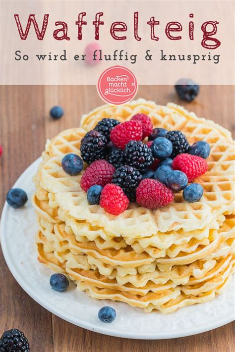 Waffel Rezept Omas Waffelteig Einfach Und Fluffig Artofit