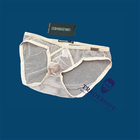 Andrew Christian Men Nude Unleashed Slutty Mesh Brief Almost Naked