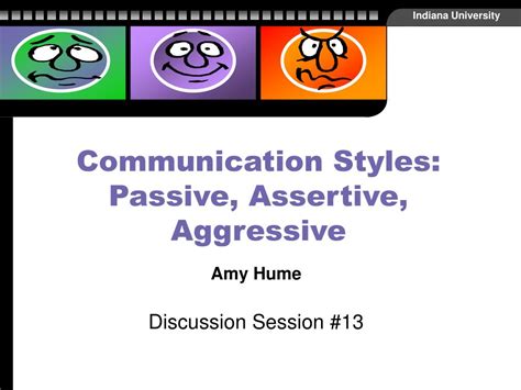 ppt communication styles passive assertive aggressive powerpoint presentation id 399387