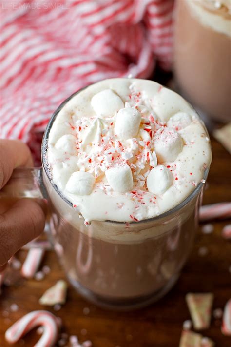 Peppermint Hot Cocoa Life Made Simple