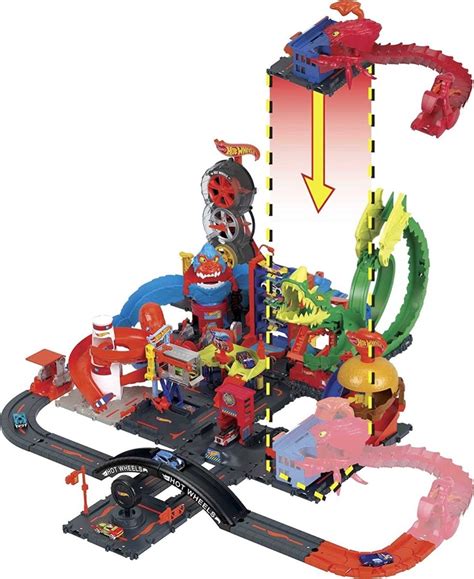 Pista Hot Wheels Playset Ataque Tóxico Do Escorpião Mattel Frete grátis