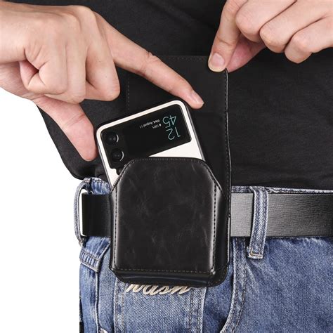 Funda con clip vertical para cinturón para Samsung Galaxy Z Flip 3 5G