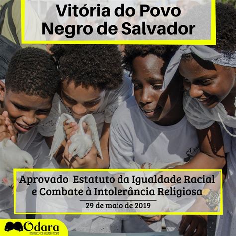 Odara Estatuto da Igualdade Racial e Combate à Intolerância Religiosa