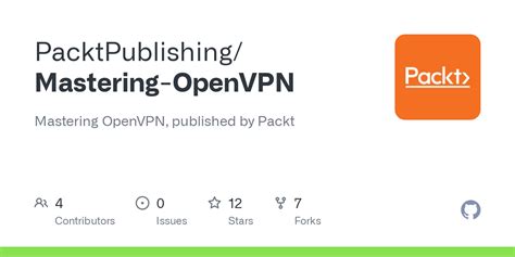 github packtpublishing mastering openvpn mastering openvpn published by packt