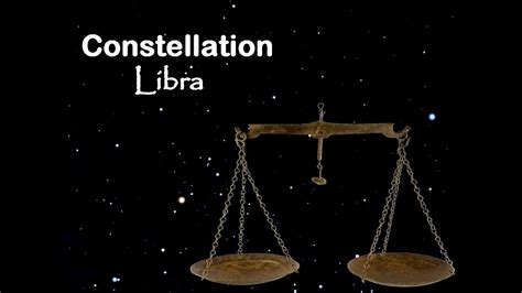 Constellation Libra Scale Balance YouTube