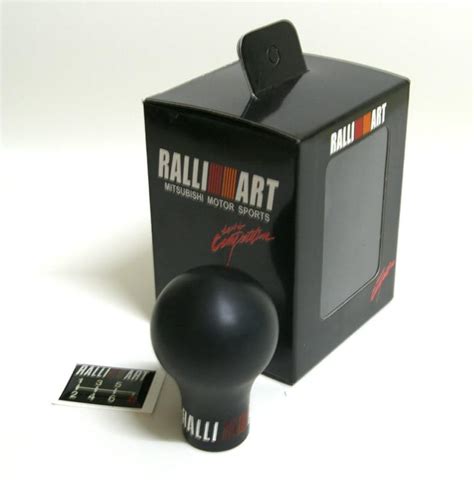Purchase JDM Ralliart MT 6 Speed Gear Shift Knob BLACK EVOLUTION 8 9 10