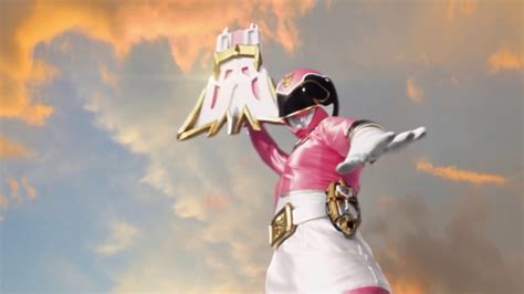 Emma Goodall Pink Super Megaforce Ranger Morphin Legacy