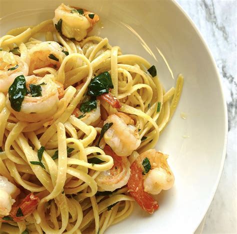Lemon Shrimp Linguini Pasta The Astoria Cafe Bakery Blog
