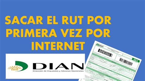 Cómo obtener sacar y actualizar el RUT por Internet YouTube