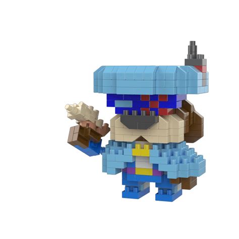 Colonel Ruffs Brawl Stars LEGO Mini Figures Kits Brawler Stars