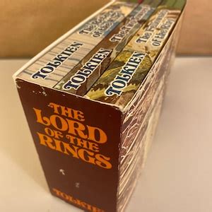 Unwin Lotr Set Unread Trilogy Paperback Book Set Uk Edition J